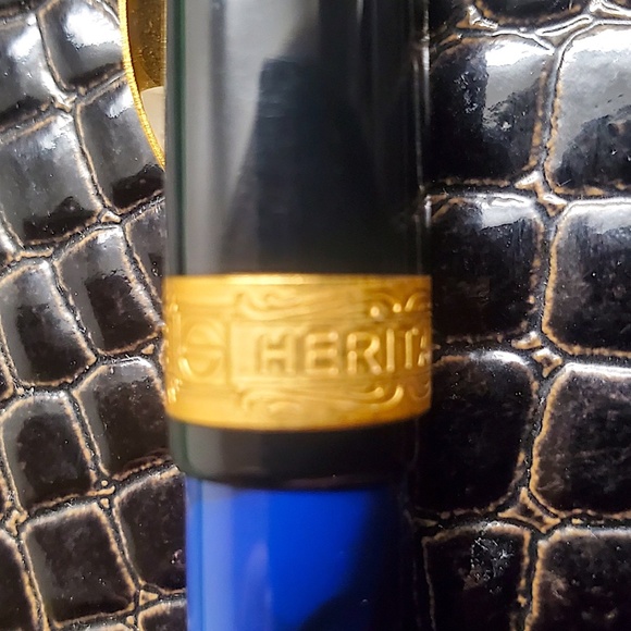Heritage | Office | Rare Collectable Gold Toneblue And Black Resin ...